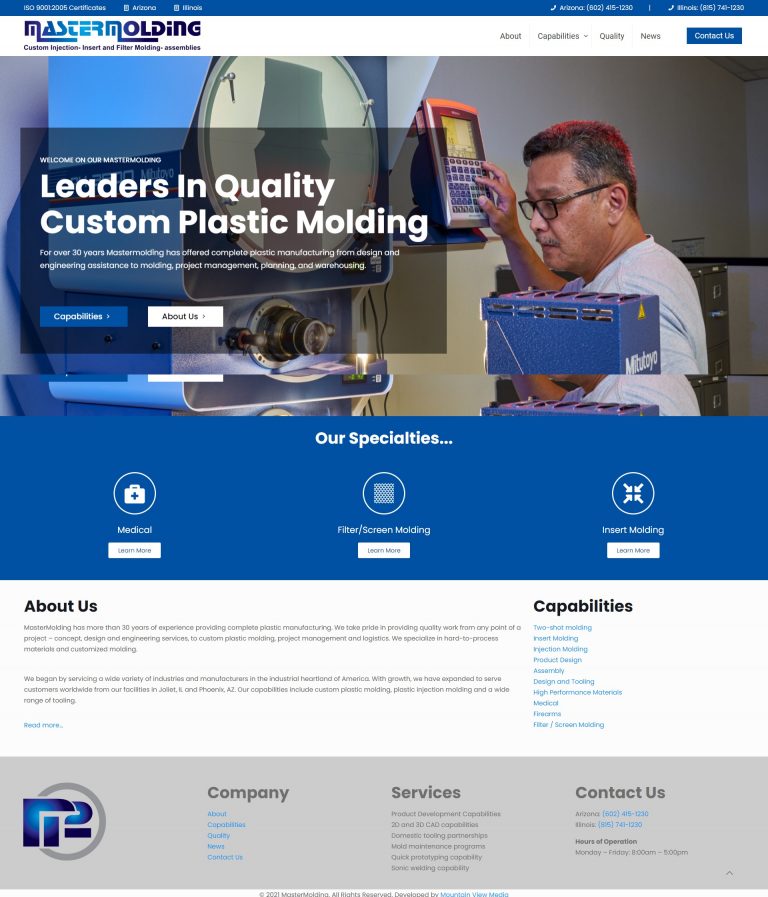 Master Molding - Mountain View Media - A Nationwide Branding, Website ...